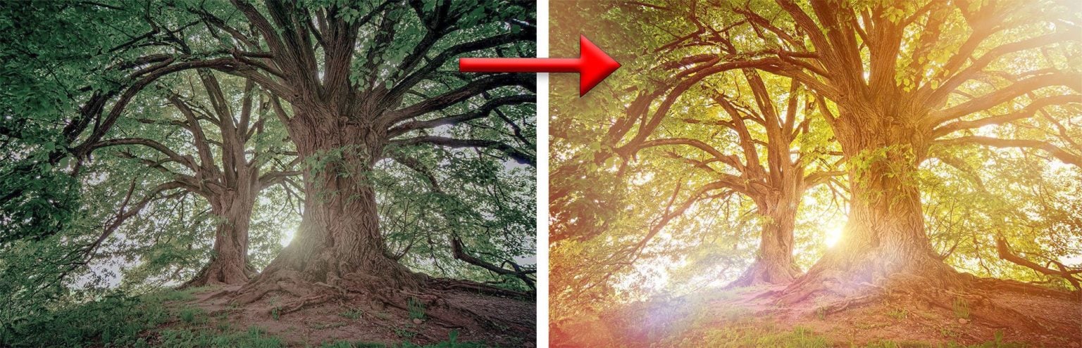 Light Effect Photoshop - Lightroom Photoshop Tutorials